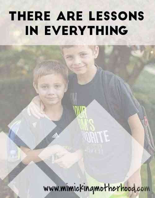 There are Lessons in Everything - Teach.Workout.Love