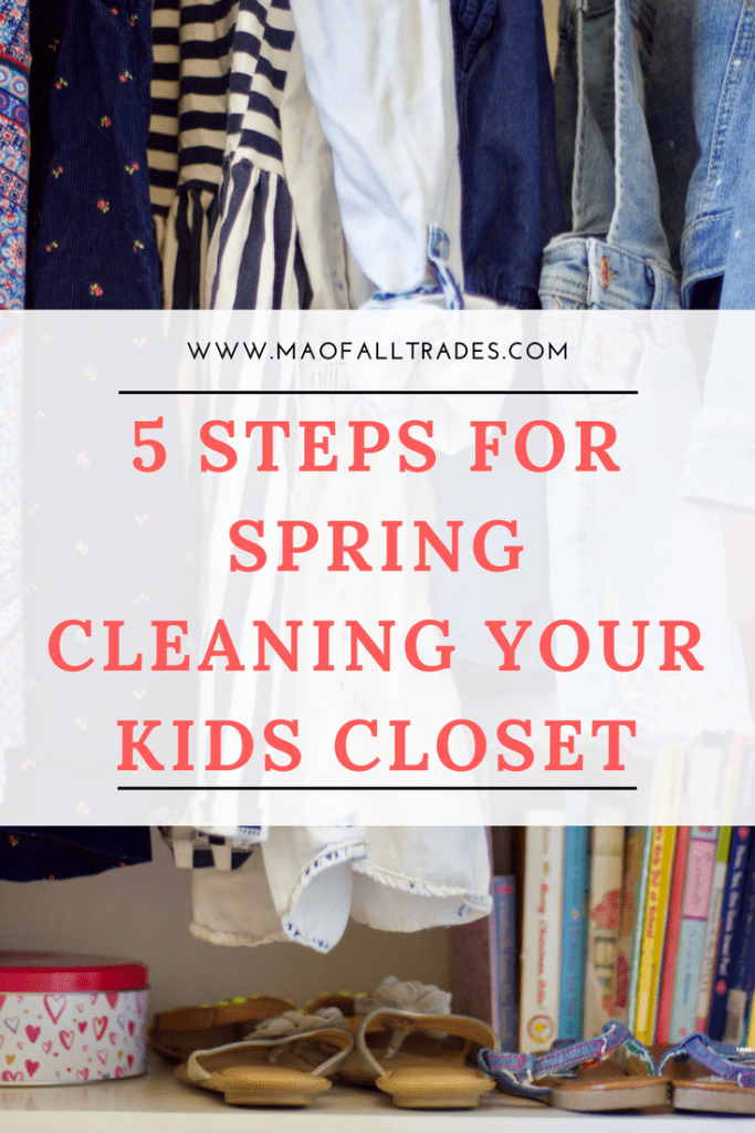 5 Steps for Spring Cleaning Your Kids Closet - Teach.Workout.Love