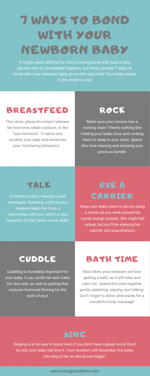 7 Ways to Bond with Your Newborn Baby - Teach.Workout.Love