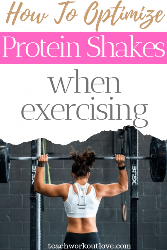 How To Optimize Your Protein Shakes Better When Exercising