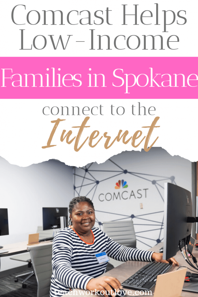 How Comcast Helps Low-income Families Connect to Internet in Spokane