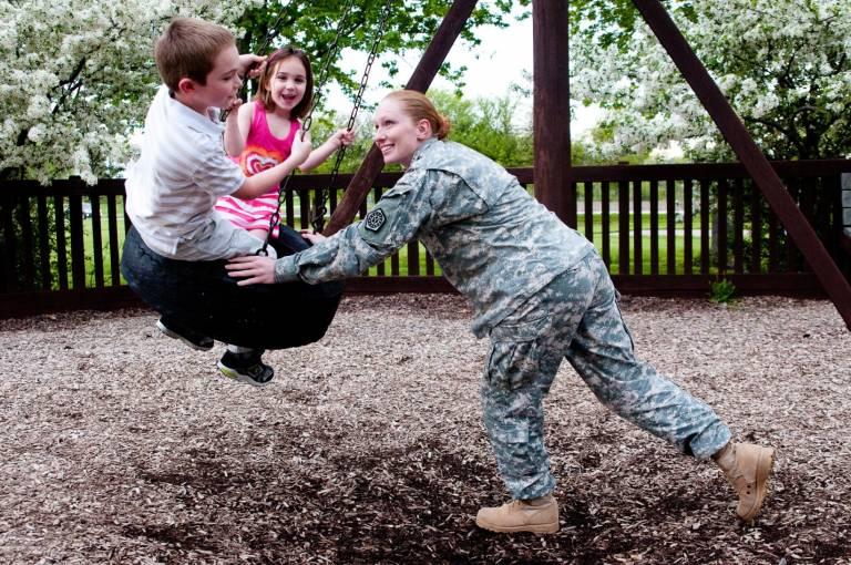 How a Military Mom Manages Time For Their Children