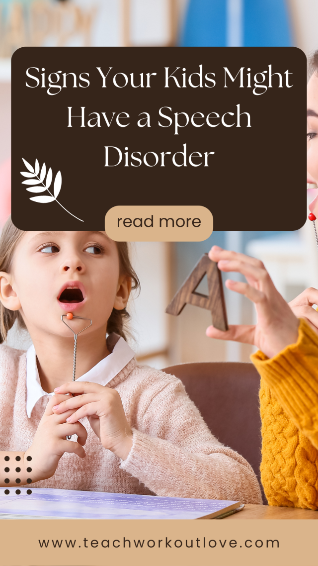 Signs Your Child May Have a Speech Disorder | TWL