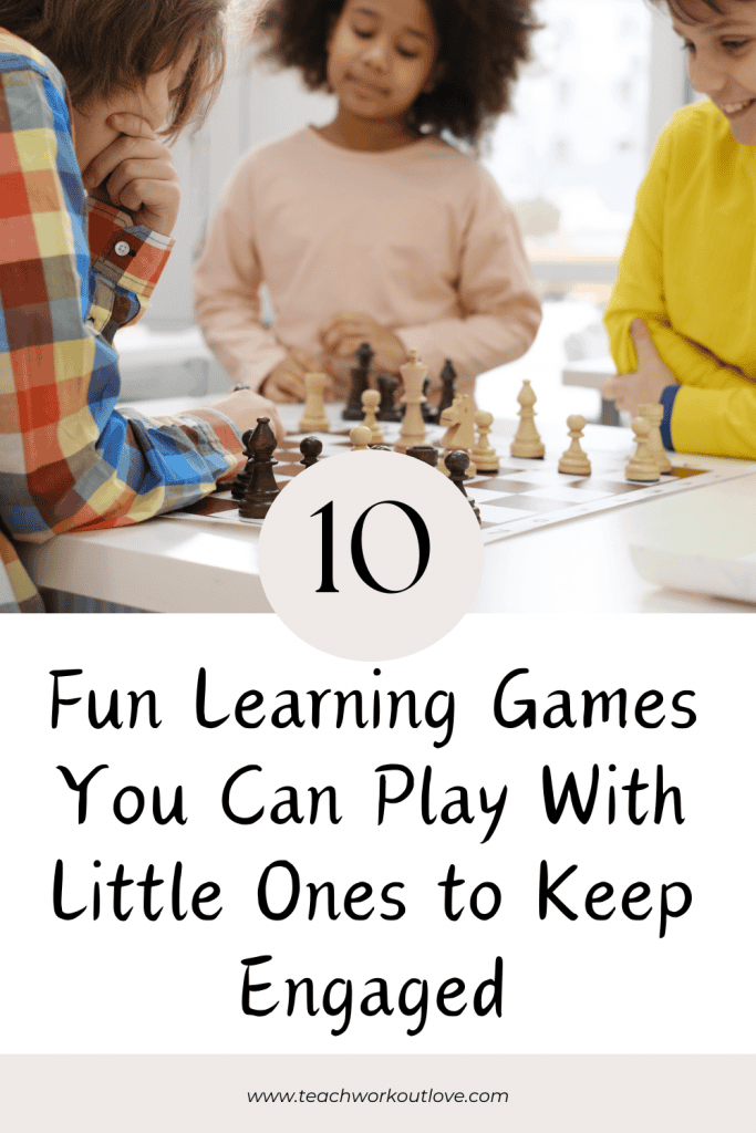10 Fun Learning Games You Can Play with Little Ones to Keep Them ...